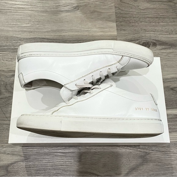 Common Projects | Shoes | Common Projects White Original Achilles Low ...